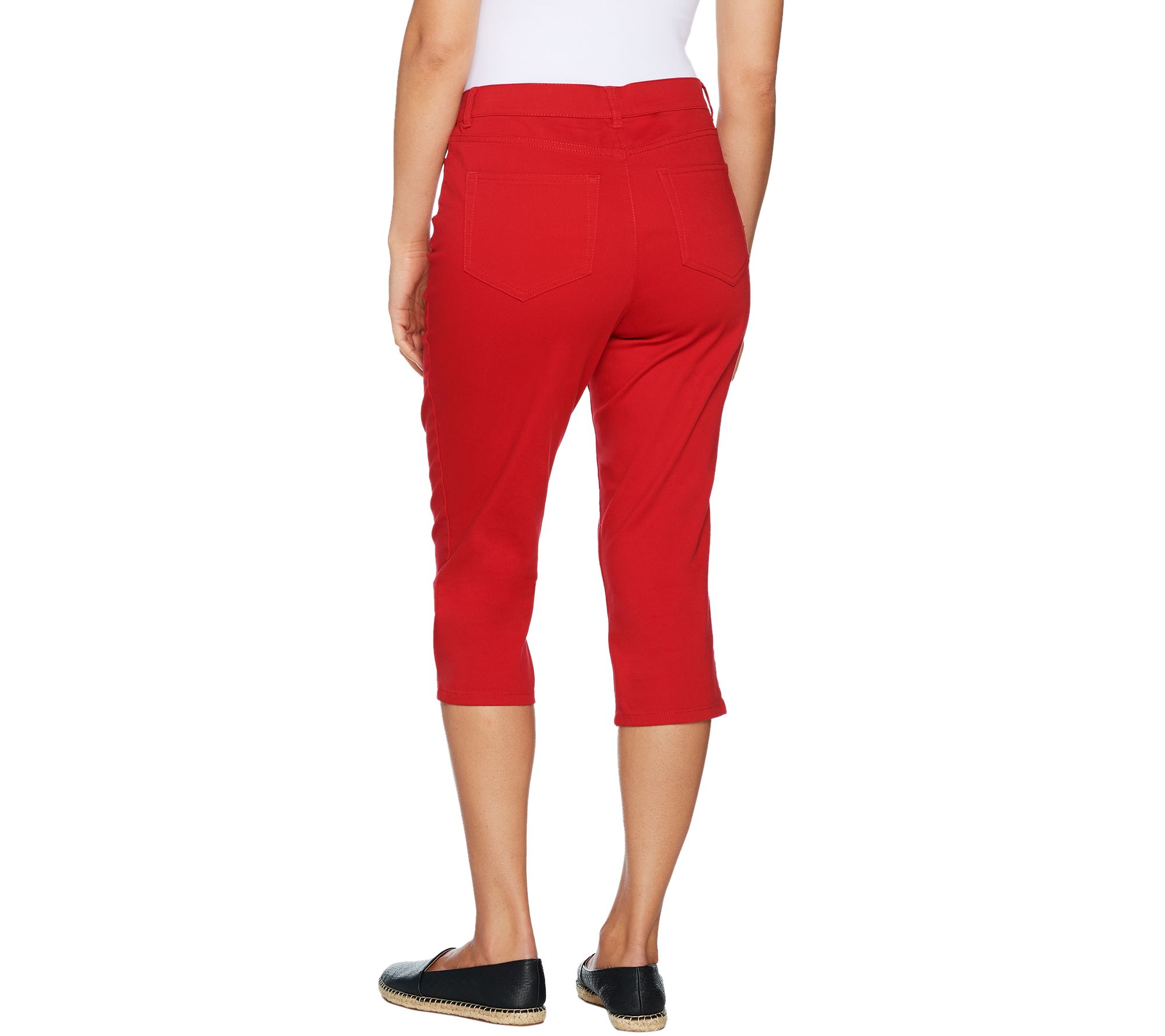 "As Is" Denim & Co. "How Modern" Capri Pant - QVC.com