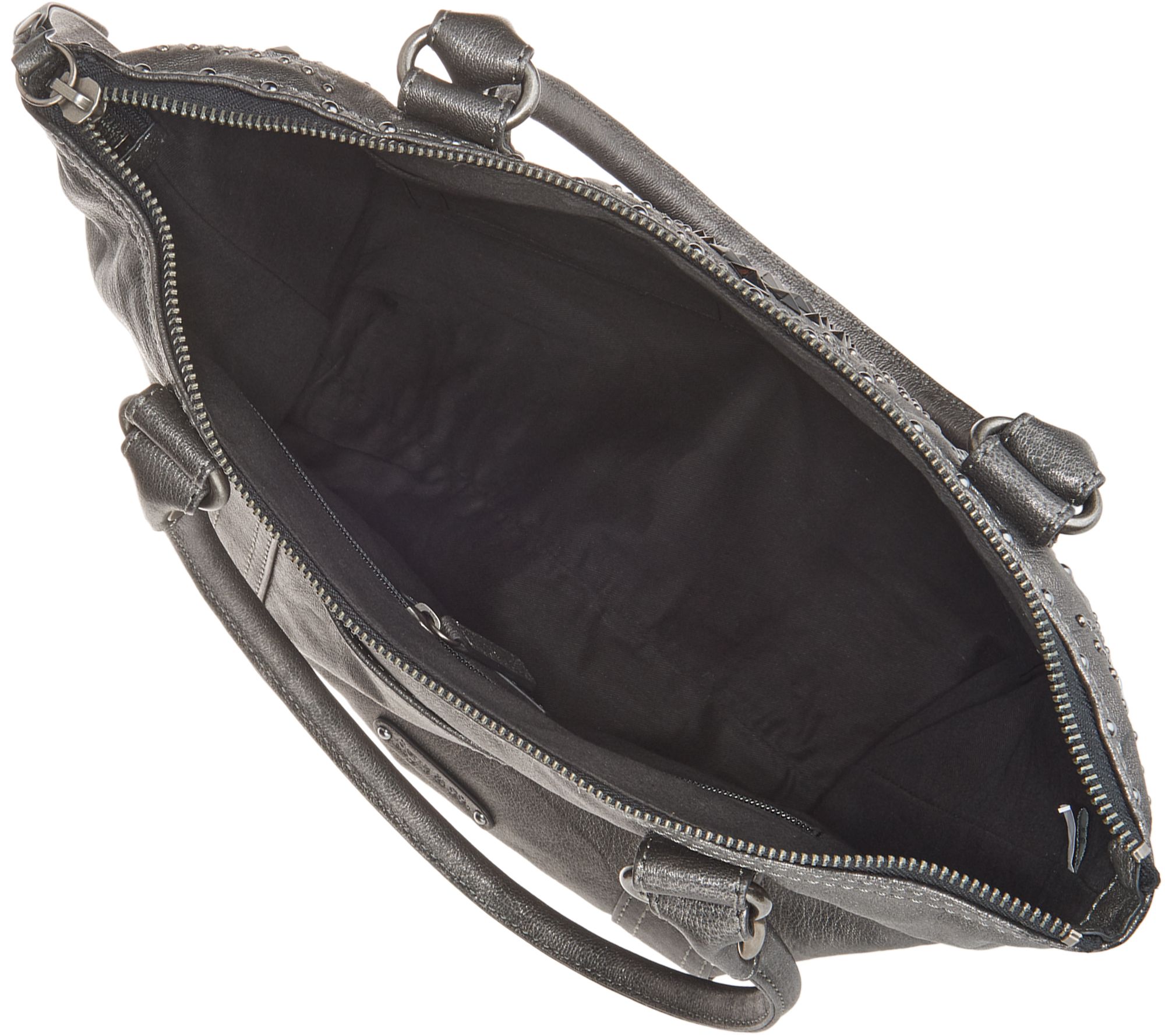 frye & co. Deco Stud Tote Bag - Phoenix - QVC.com