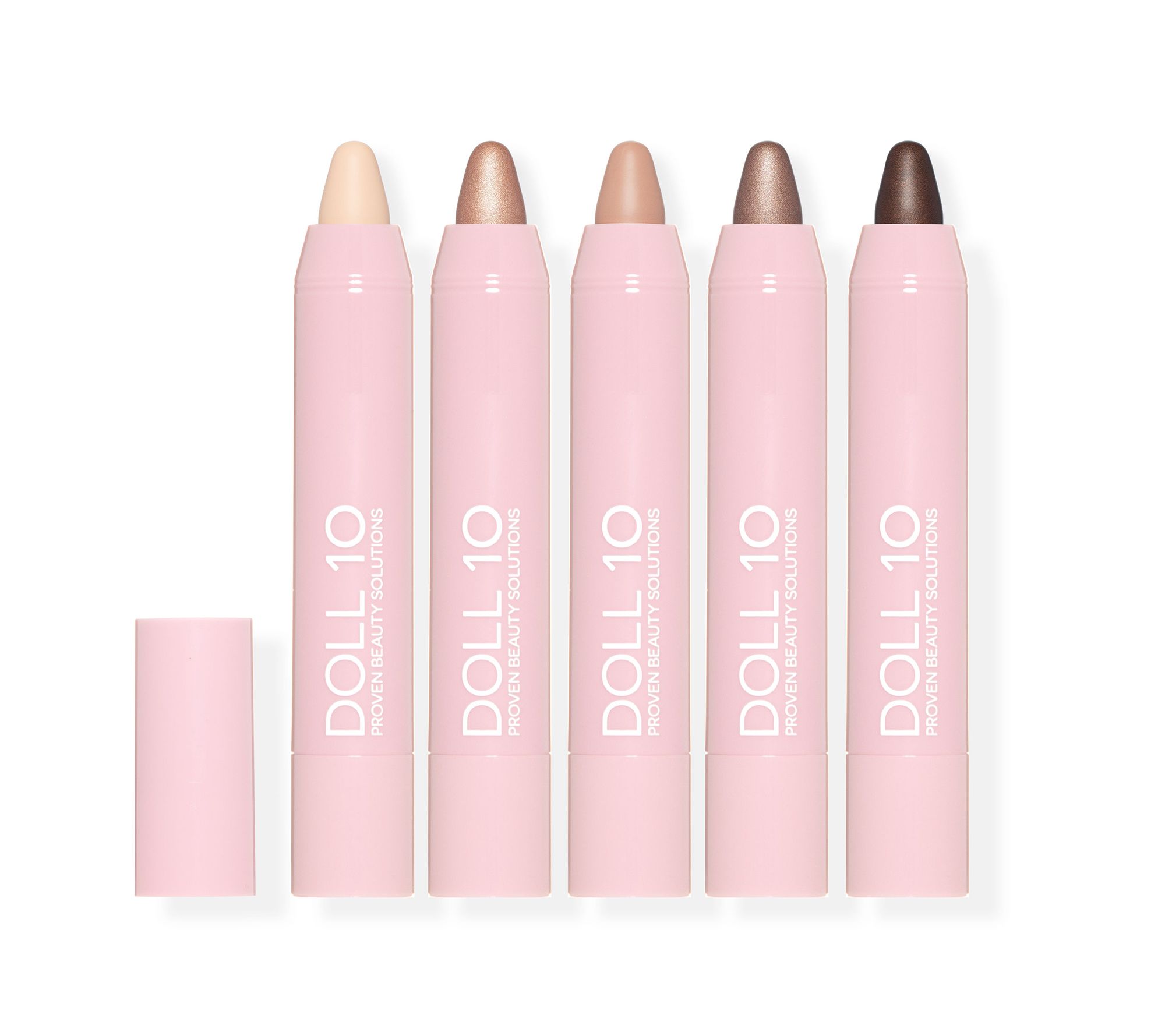 Doll 10 Infinite Color 5-Piece Eye Crayon Collection - QVC.com