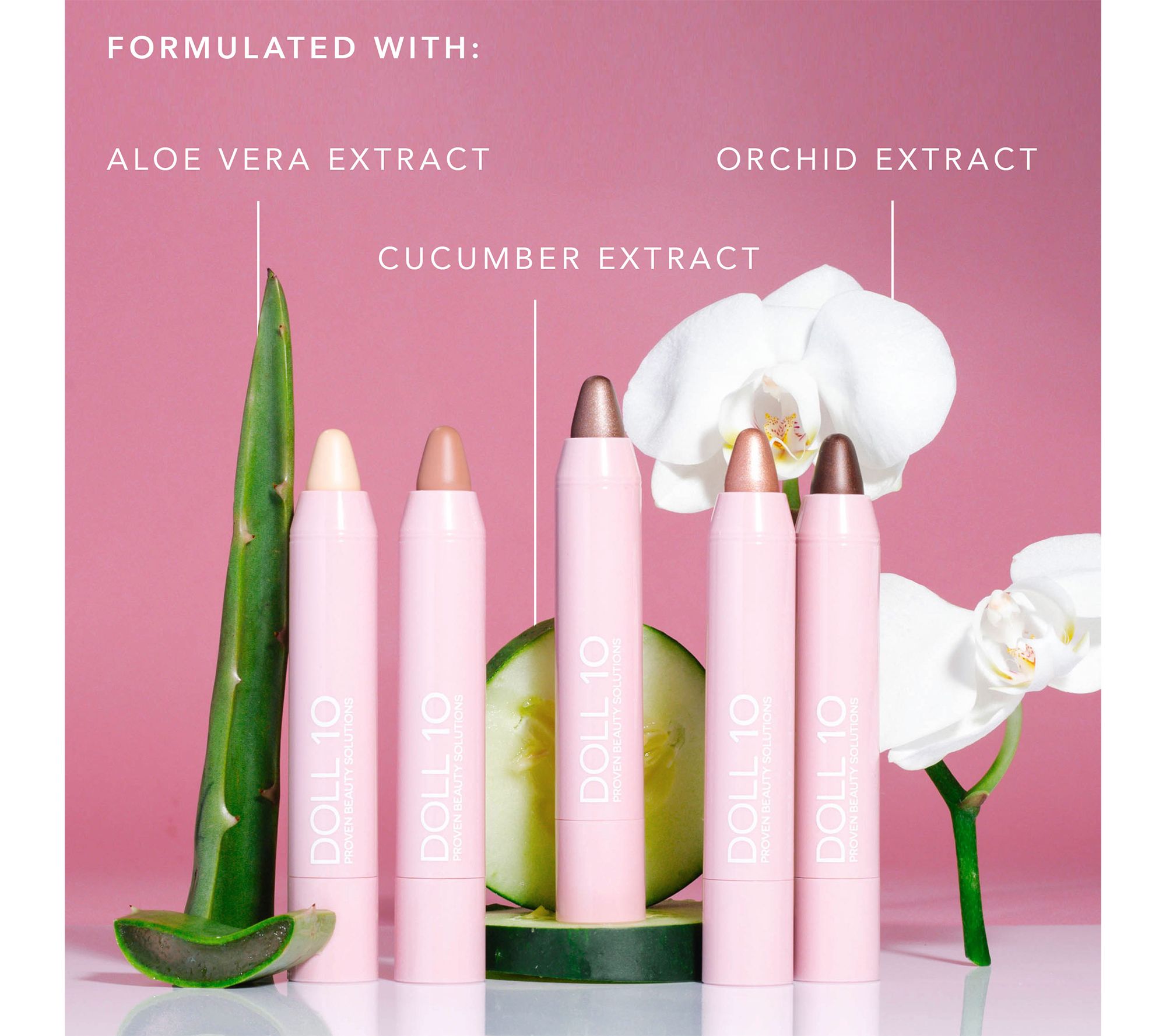 Doll 10 Infinite Color 5-Piece Eye Crayon Collection - QVC.com