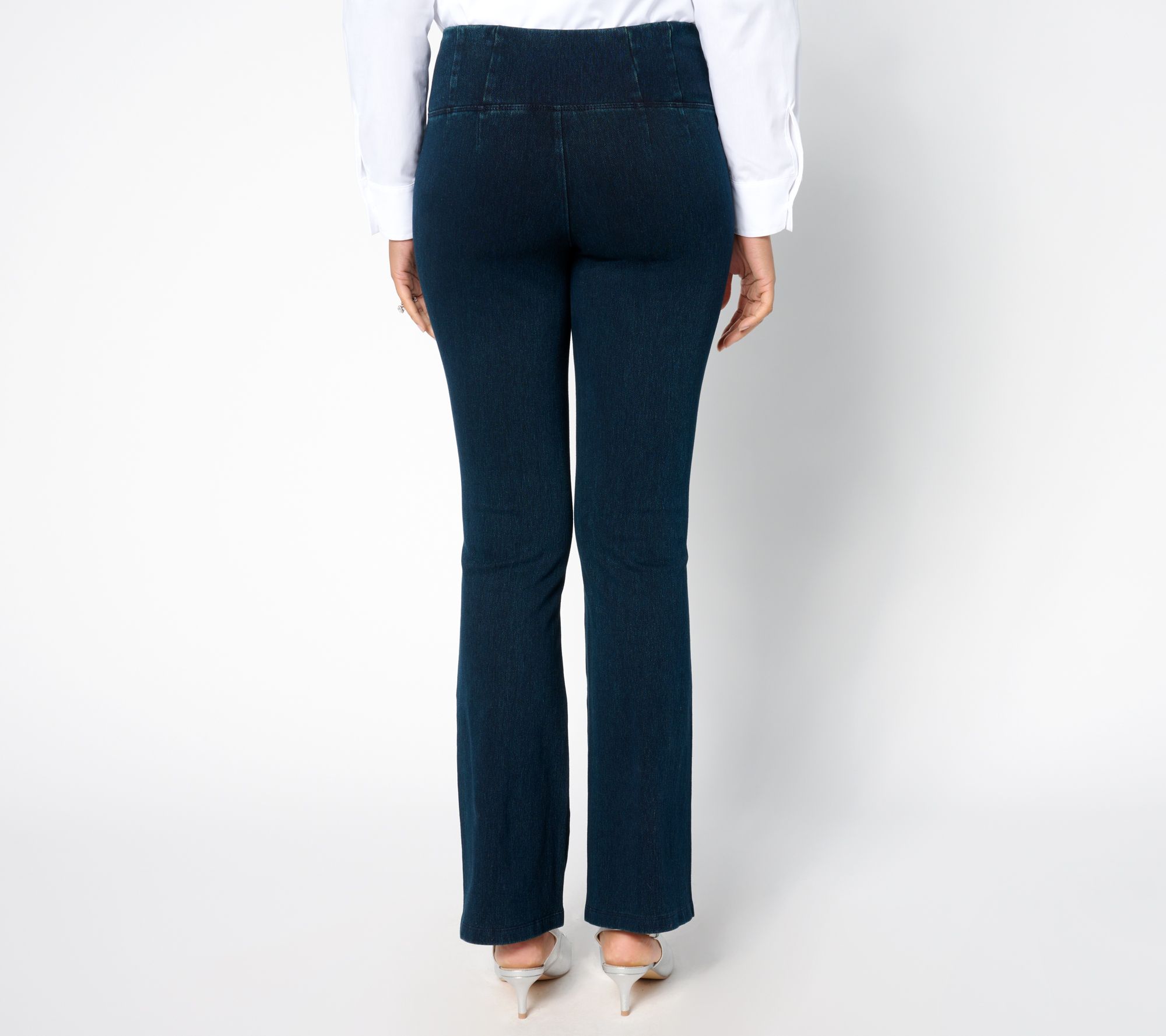Women With Control Tall Prime Stretch Le Petite Bell Pant - QVC.com