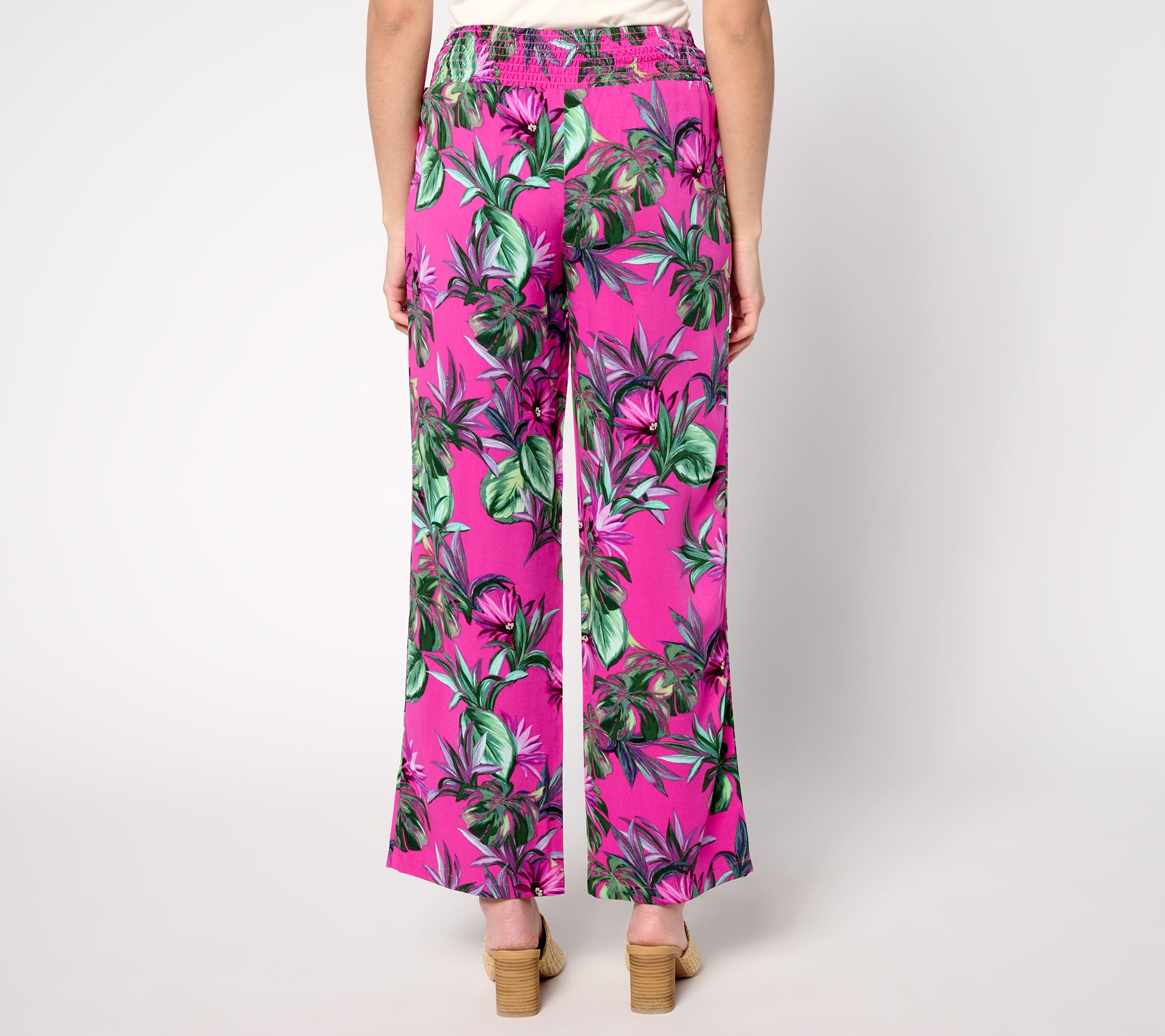 Brandis Dress Out Loud Duet Dressing Print or Solid Wide Leg Pants ...