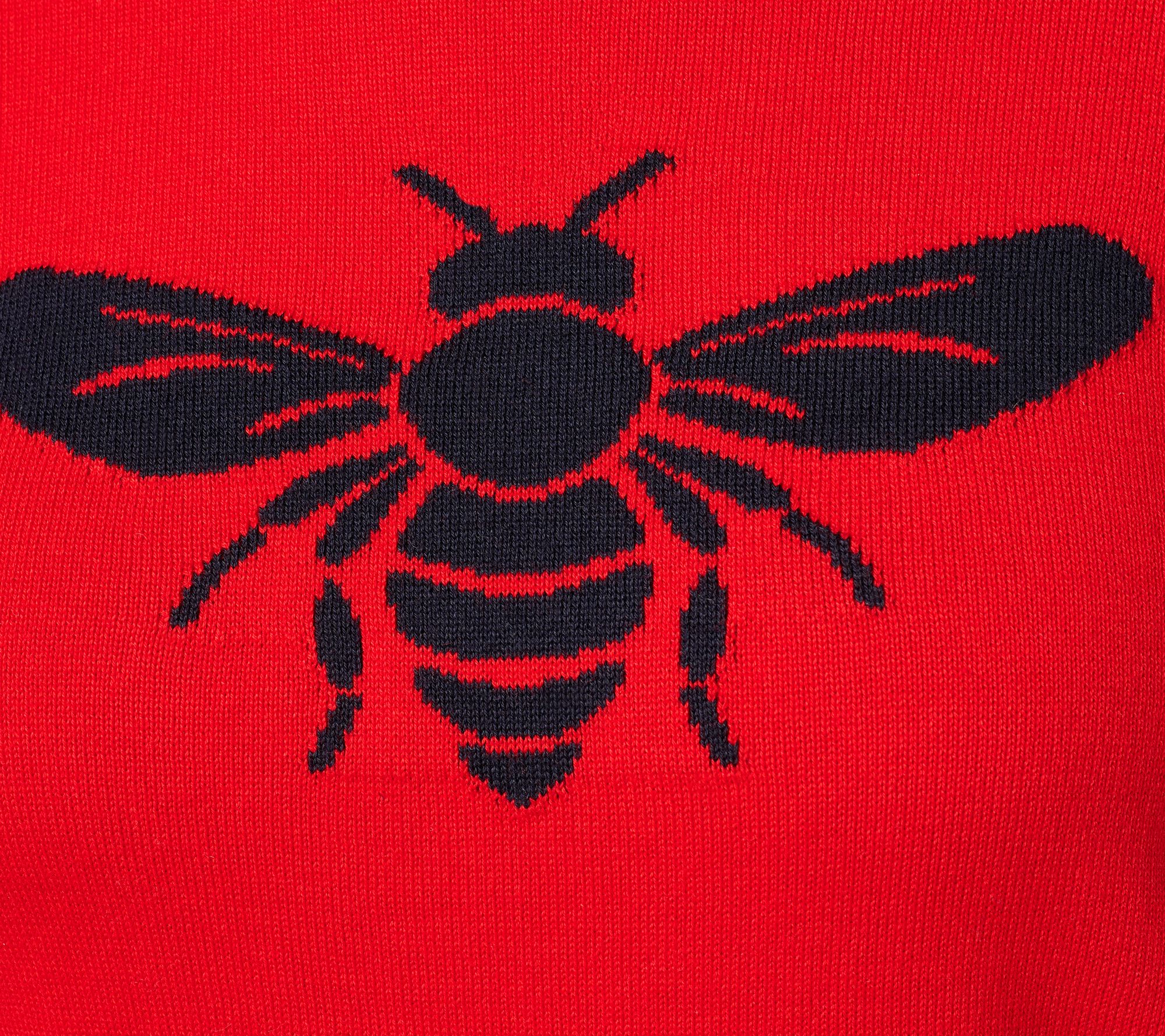 Joan Rivers Queen Bee 100% Cotton Crewneck 3/4 Sleeves Sweater - QVC.com