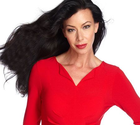 George Simonton Solid Milky Knit Dress with Pintuck Detail - QVC.com