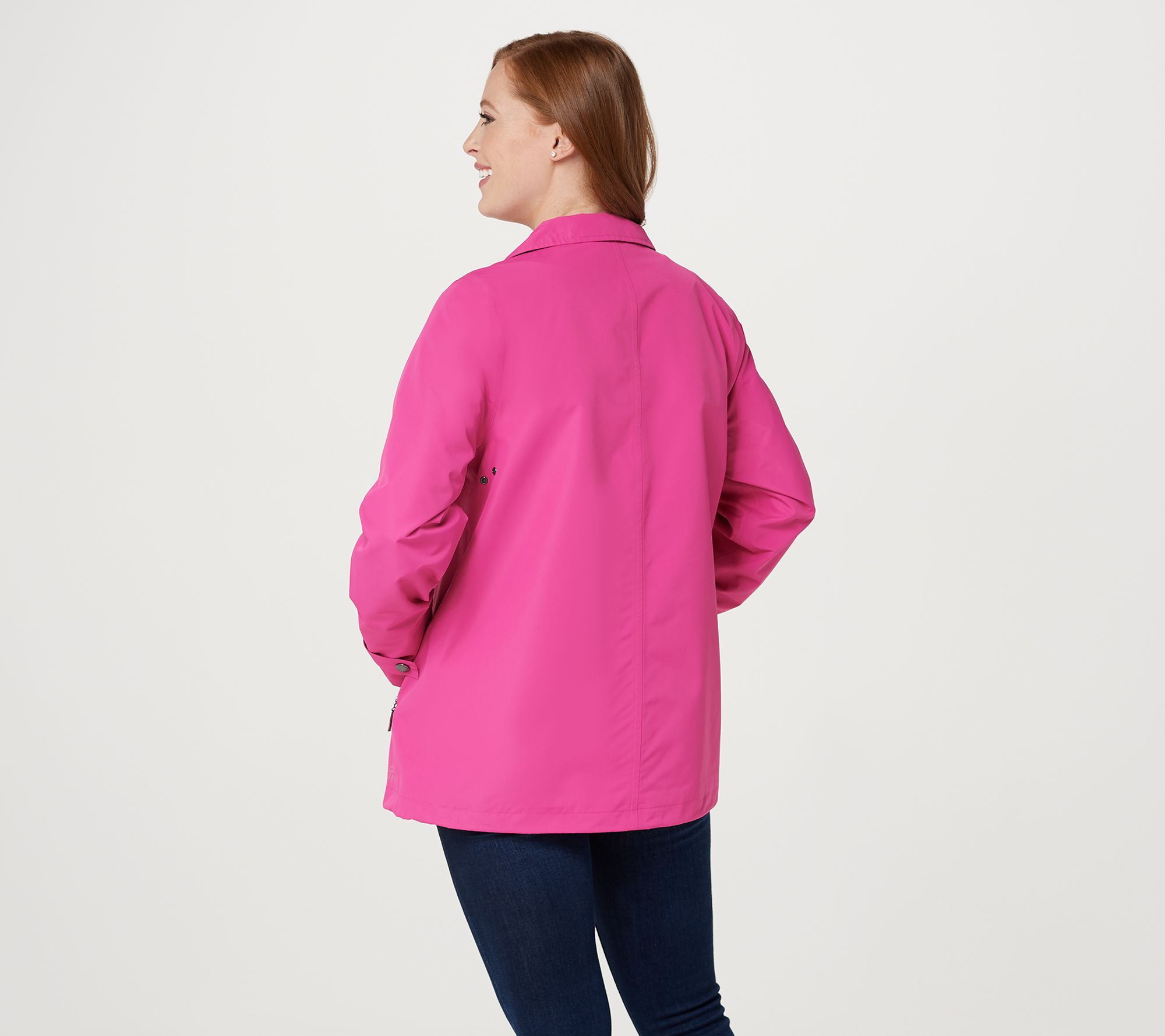 (QVC) Nuage Invisiprint Waterproof Jacket with Hood – TVShoppingQueens