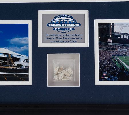 Dallas Cowboys Texas Stadium Limited Edition 15"x17" Collage Framed ...