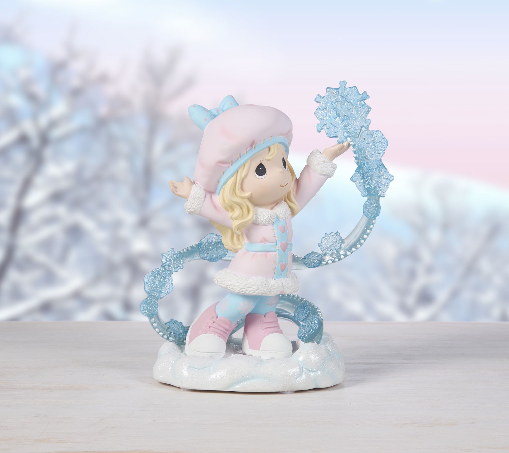 Precious Moments Girl Snowflake - QVC.com