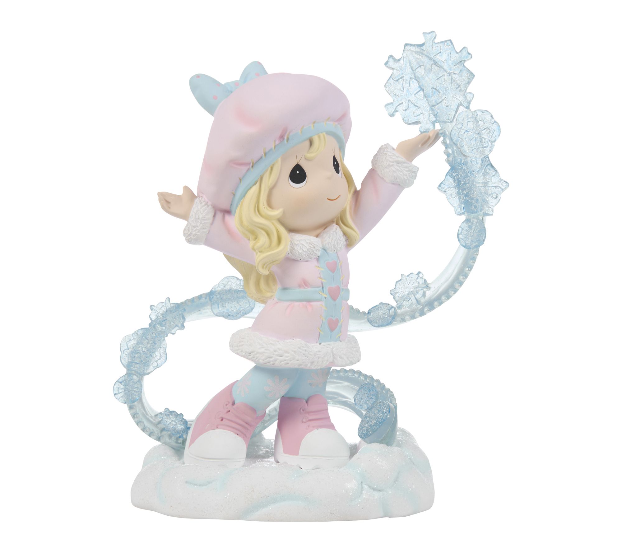 Precious Moments Girl Snowflake - QVC.com