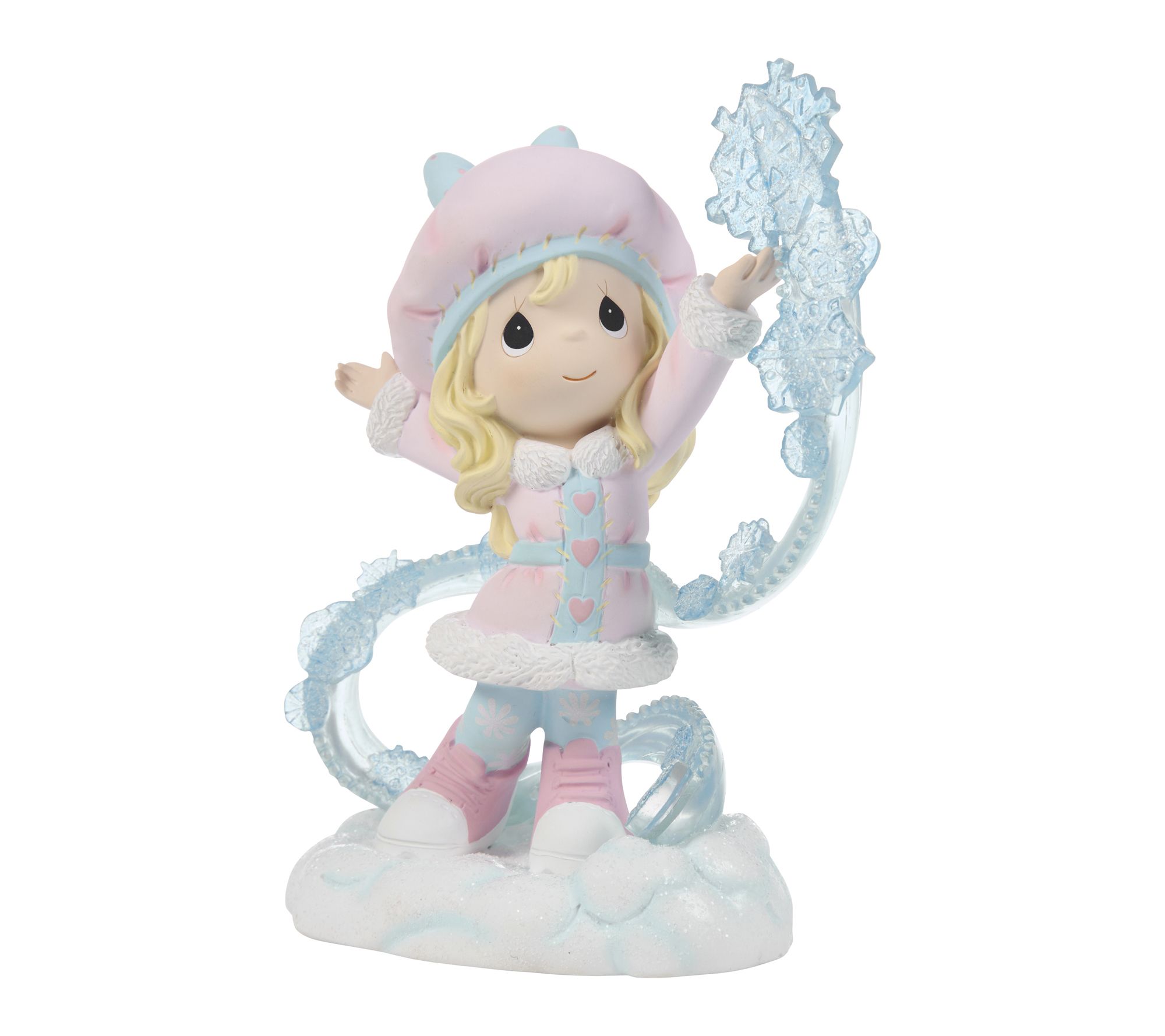 Precious Moments Girl Snowflake - QVC.com