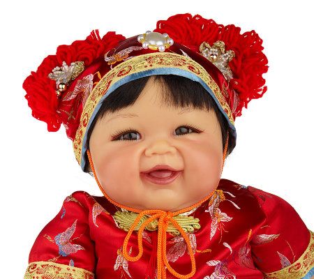 Baby Genji Limited Edition 14" Seated Doll by Marie Osmond - QVC.com