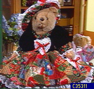 Holiday Romance 16" Plush Bear by Bearly People - QVC.com