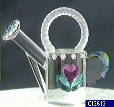 Austrian Crystal Watering Can - QVC.com