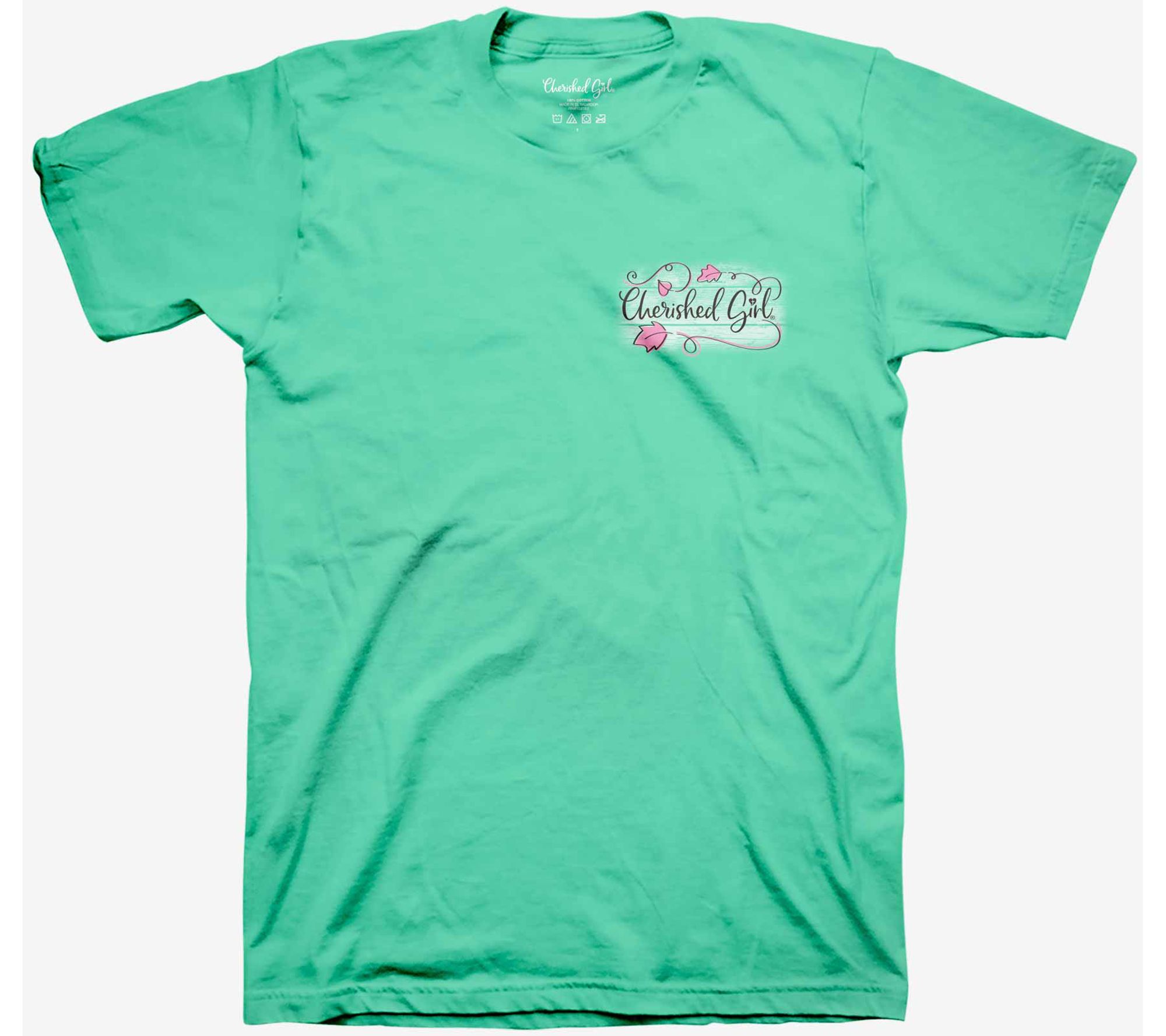 Cherished Girl Adult T - Amazing Grace Shiplap - QVC.com