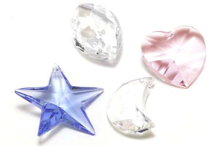 Crystal Set of Four Prisms by Iris Arc - QVC.com