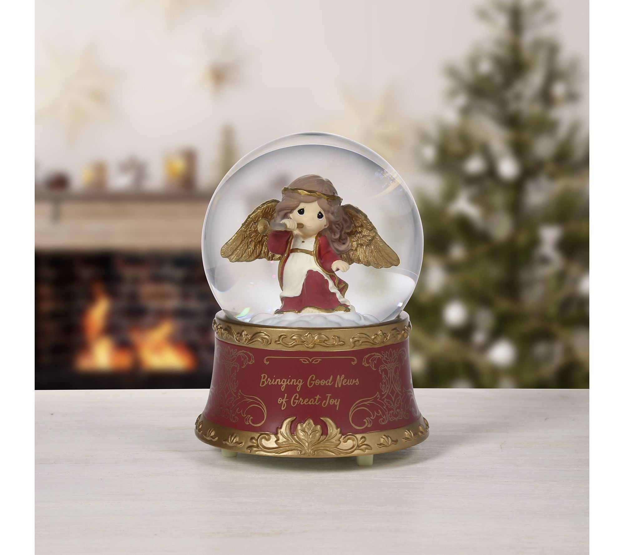 Precious Moments 2024 Annual Angel Snow Globe - QVC.com
