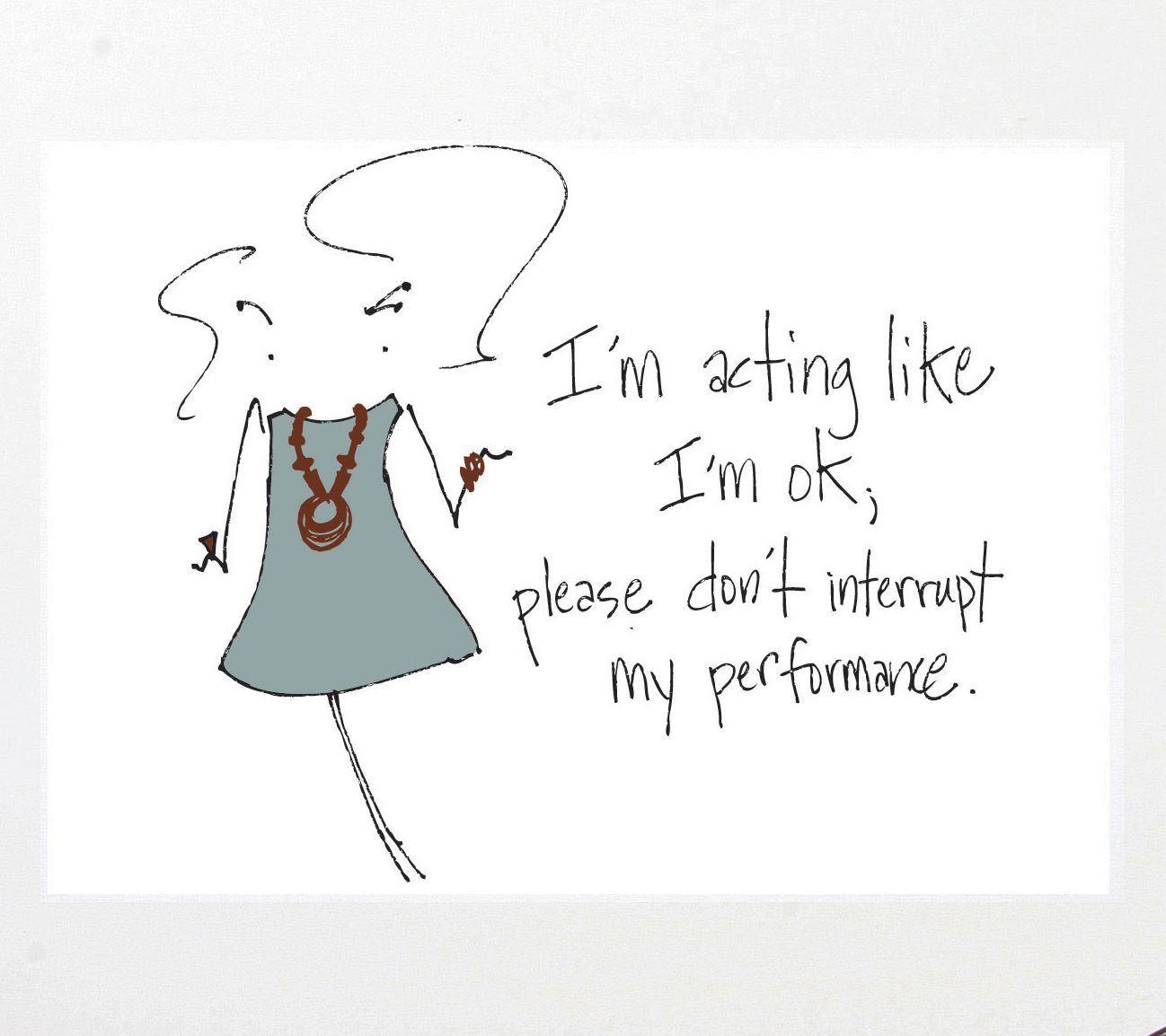 Mary Phillips Designs No Interruptions 8x10 Framed Art - QVC.com