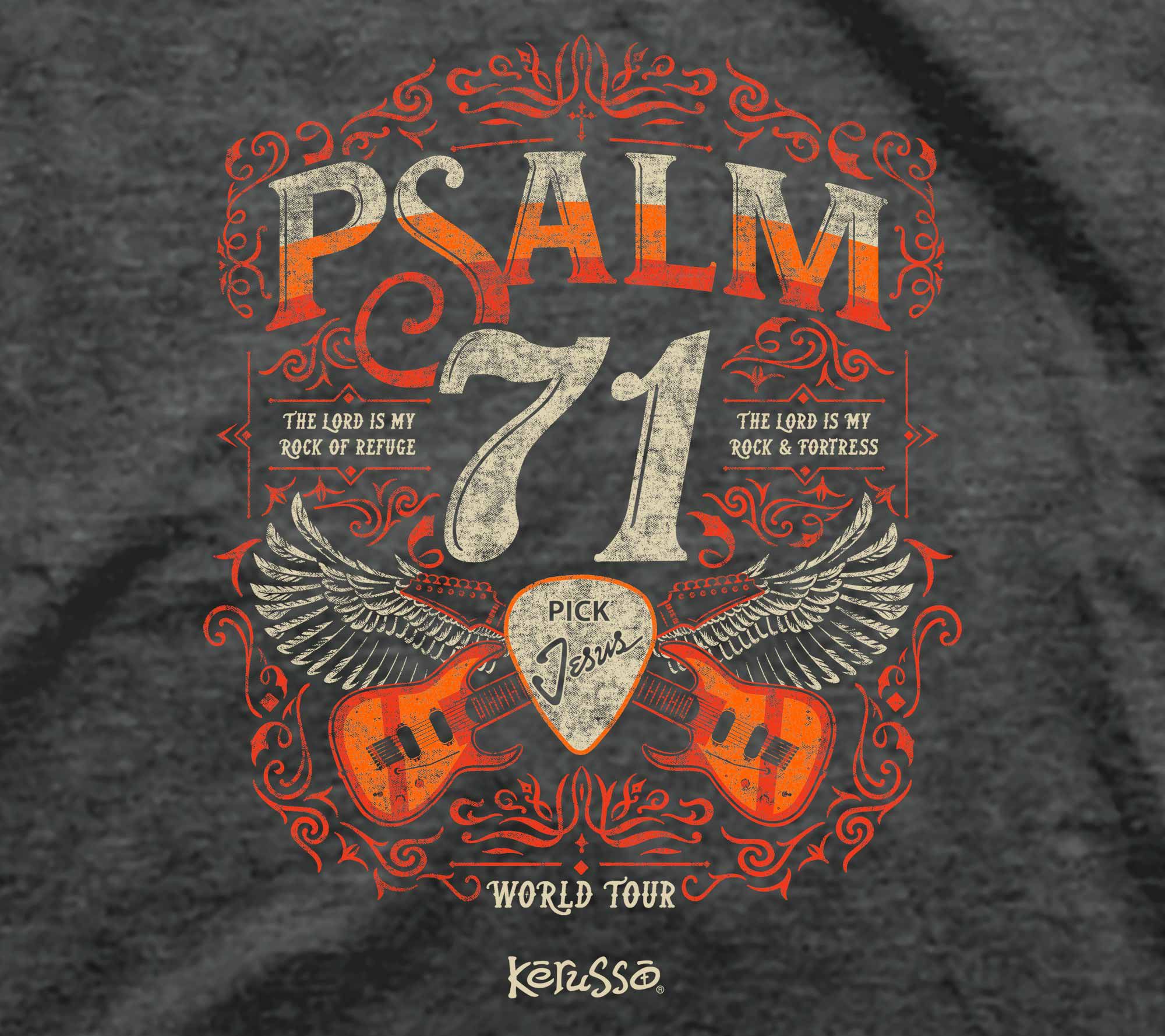 Kerusso Adult T - Psalm 71 - QVC.com