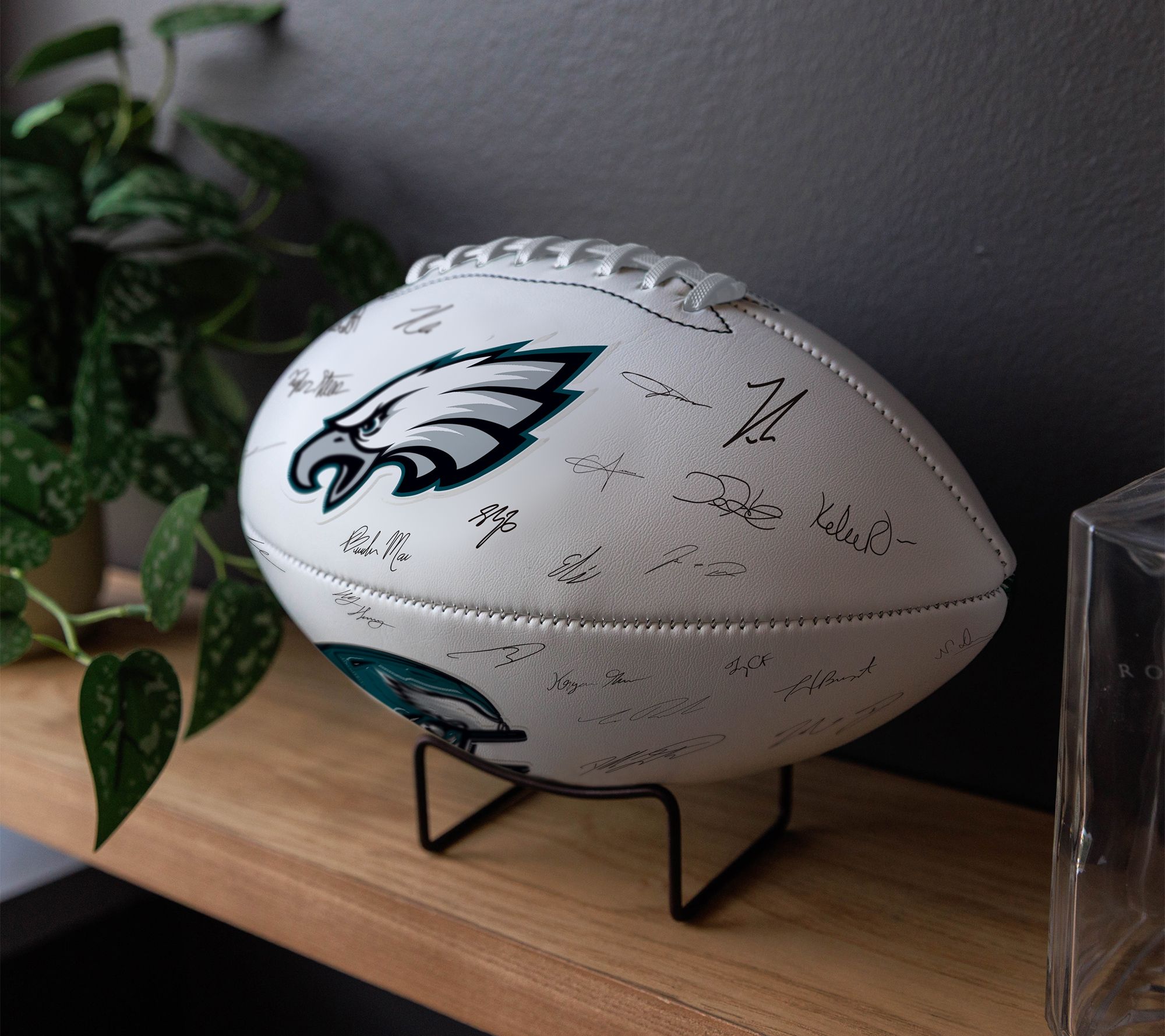 NFL Officially Licensed 2025 Team Roster Signature Ball with Pump - QVC.com