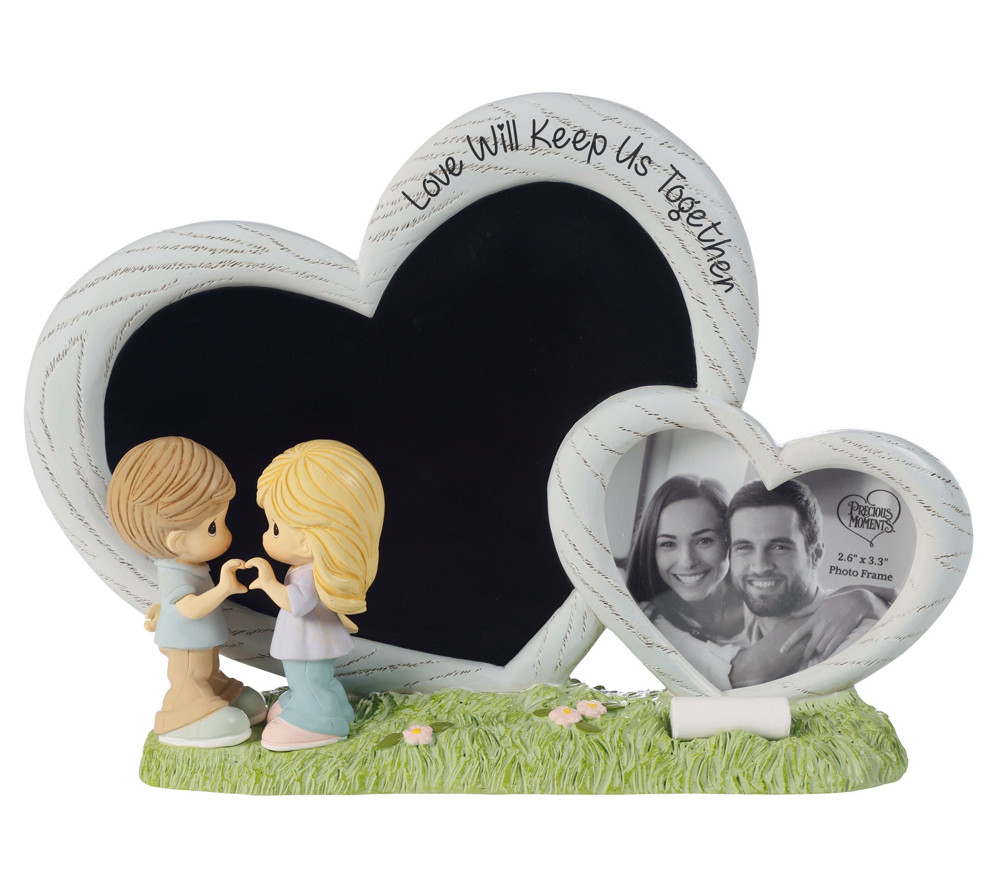 Precious Moments Love Will Keep Us Together Chalkboard Frame - QVC.com