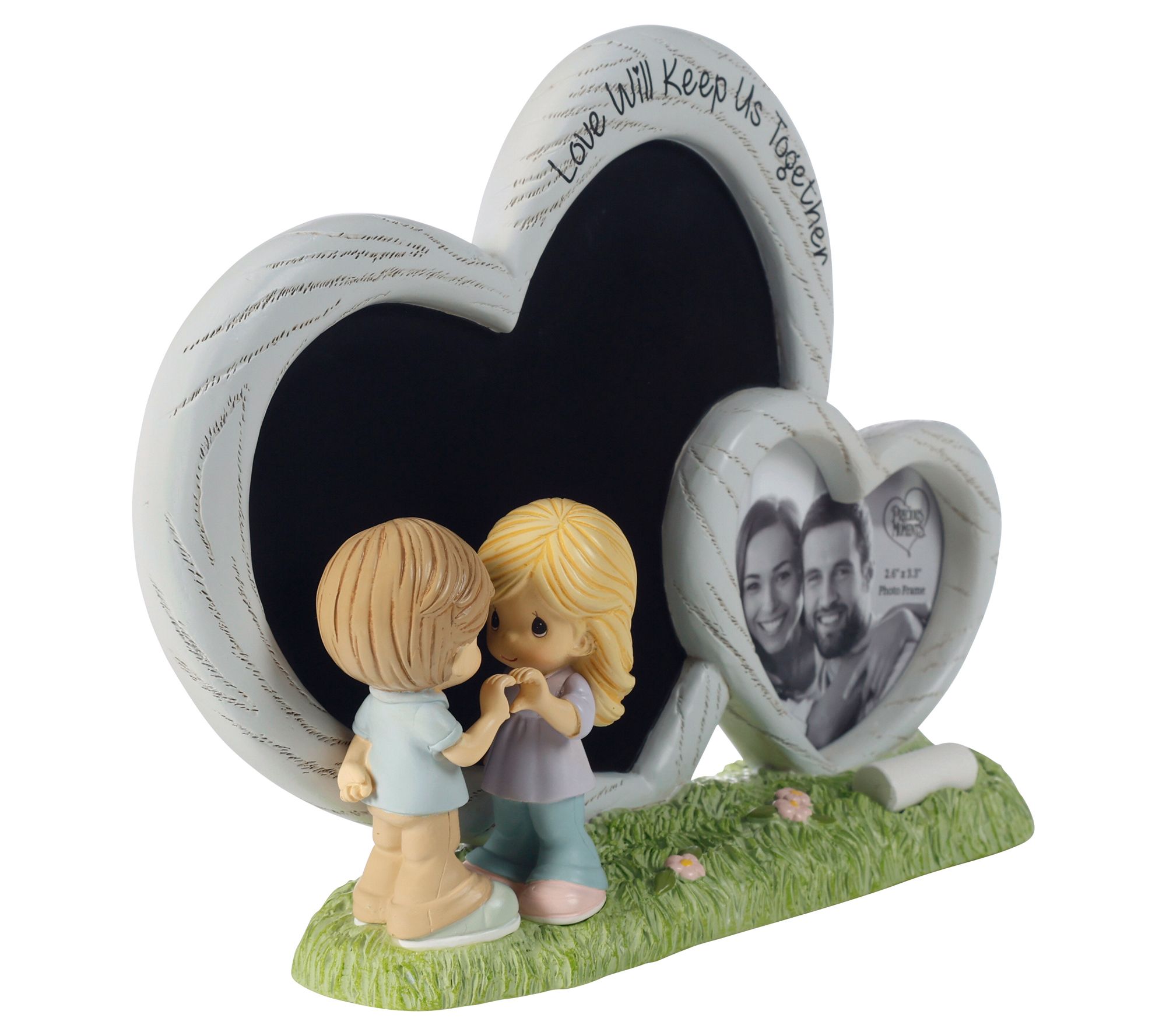 Precious Moments Love Will Keep Us Together Chalkboard Frame - QVC.com