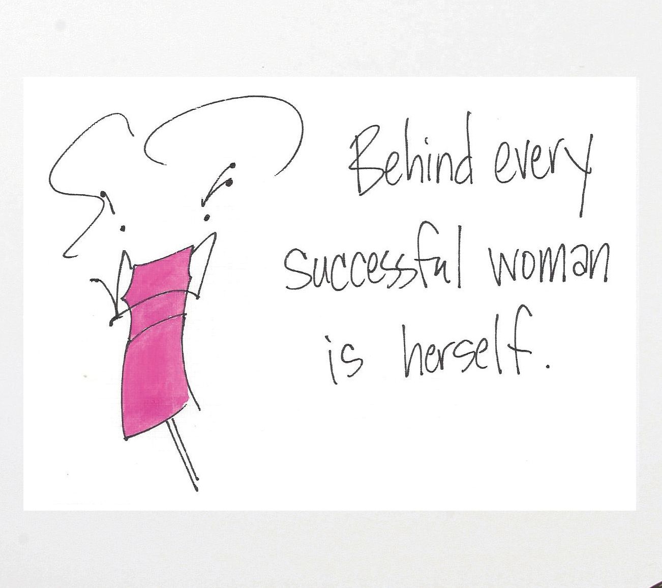 Mary Phillips Designs Successful Woman 8x10 Framed Art - QVC.com