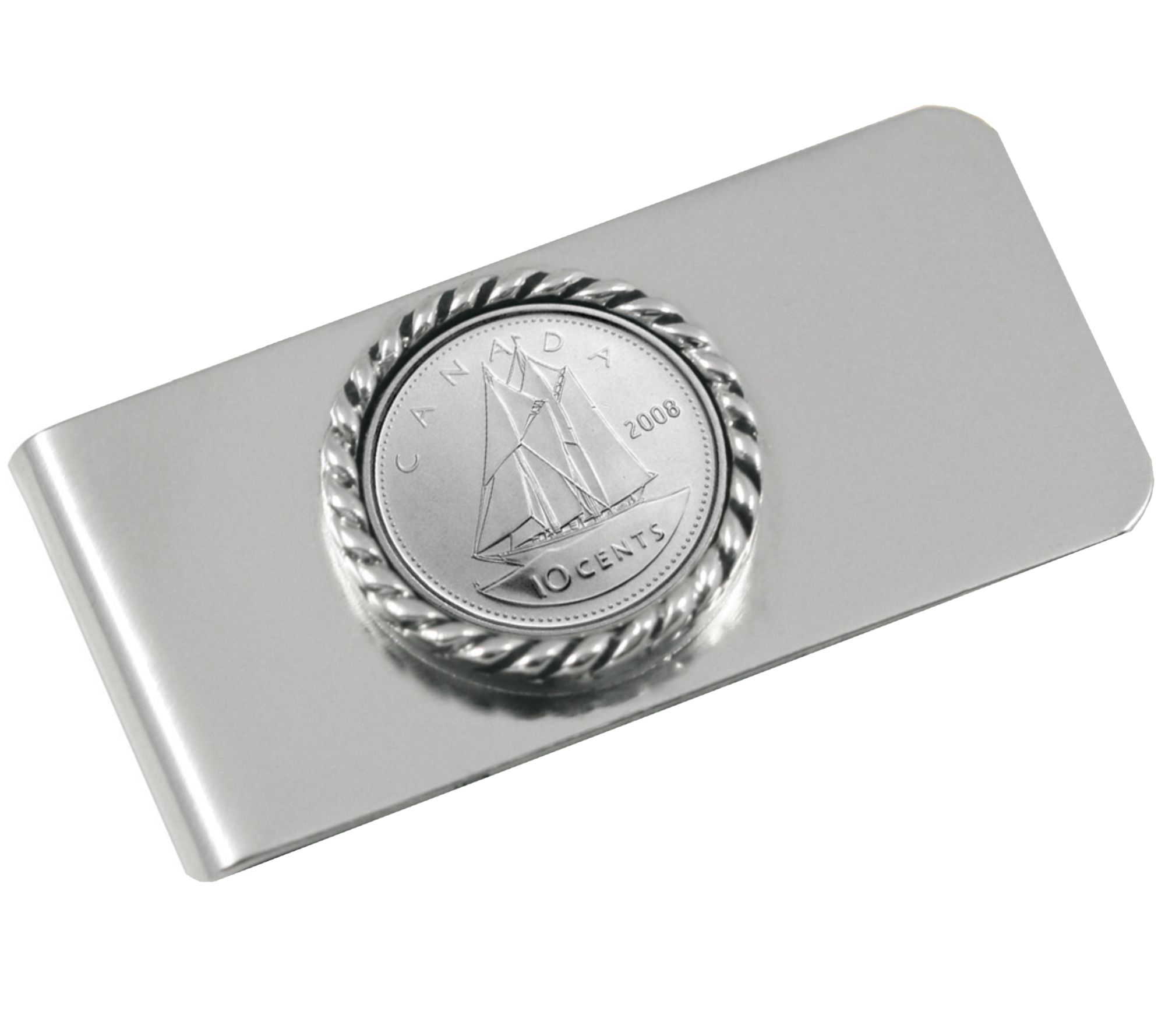 American Coin Canada Ship Coin Money Clip - QVC.com