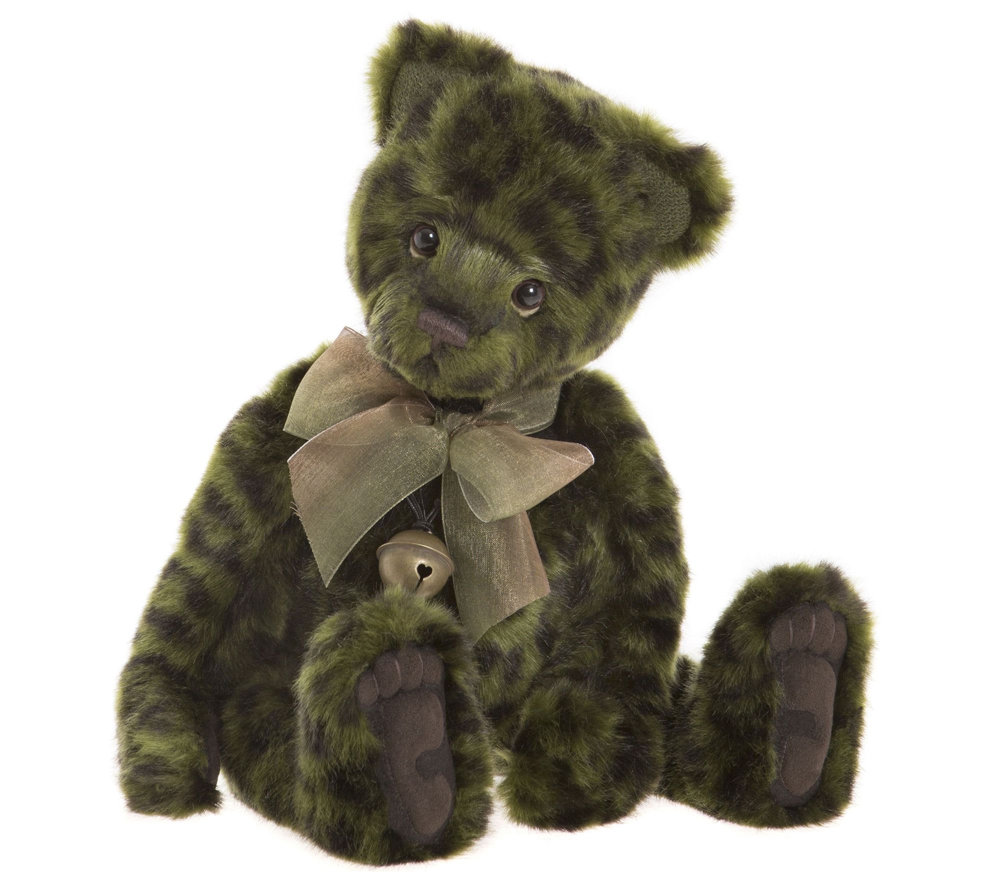 Charlie Bears Collectible Lime Pickle Plush Bear - QVC.com