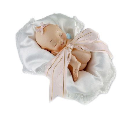 Kewpie It's a Girl 3" Bisque Porcelain Figurine - QVC.com