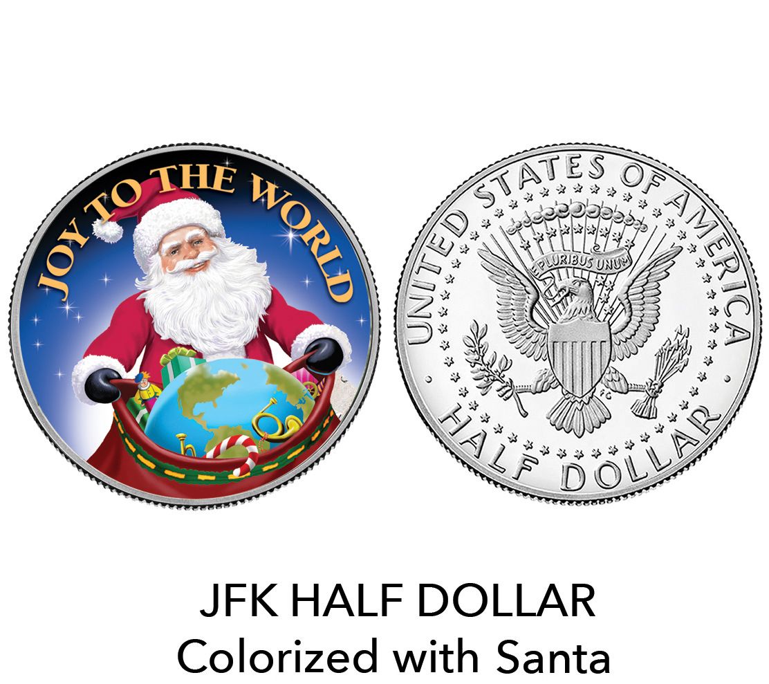 American Coin Treasures 2023 Year to Remember Santa Coin Set - QVC.com