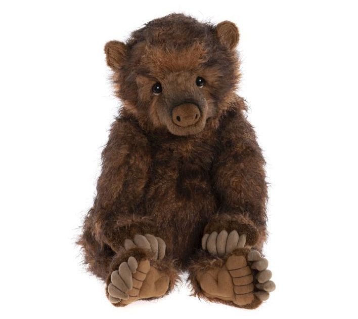 Charlie Bears Atlas Plush Bear - QVC.com