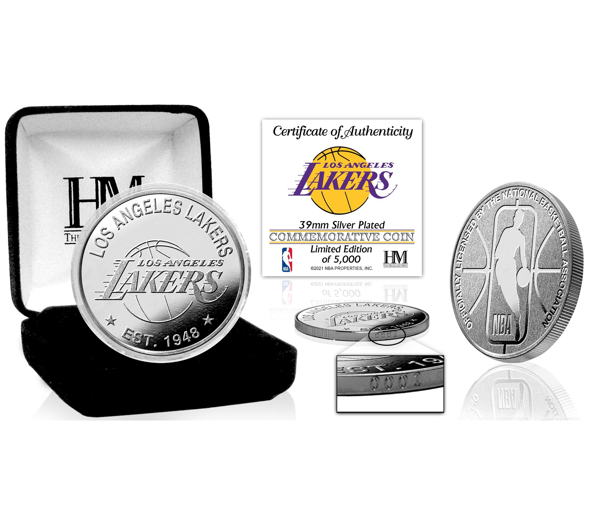 NBA Silver Mint Coin - QVC.com