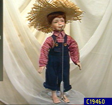 Huck 19" Porcelain Doll by Seymour Mann - QVC.com