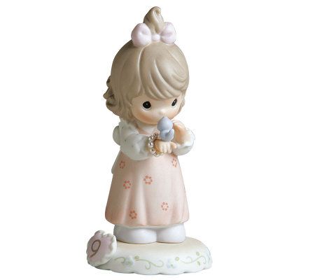 Precious Moments Growing in Grace Age 9 - QVC.com