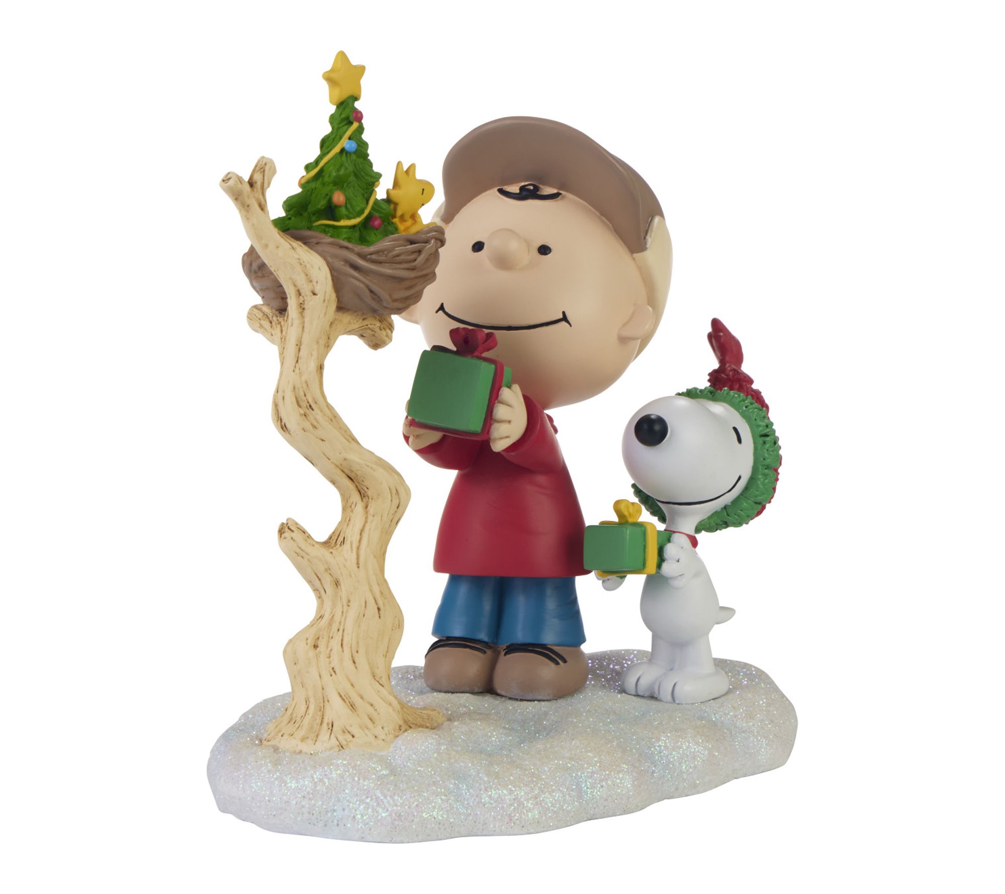 Precious Moments Peanuts Charlie Brown And Snoopy Figurine - QVC.com