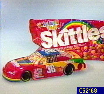 Skittles Brand NASCAR Race Car Candy Dispenser with Candy - QVC.com