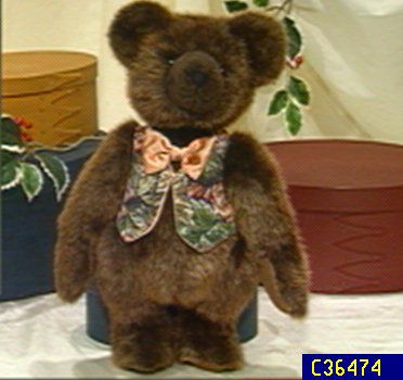 Chocolate 14" Plush Bear by Bialosky - QVC.com