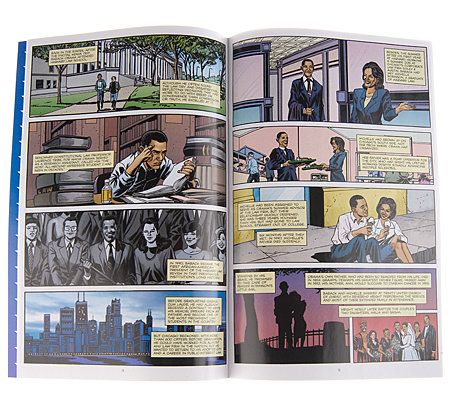 Barack Obama 44th Presidential Inaugural Comic Book - QVC.com