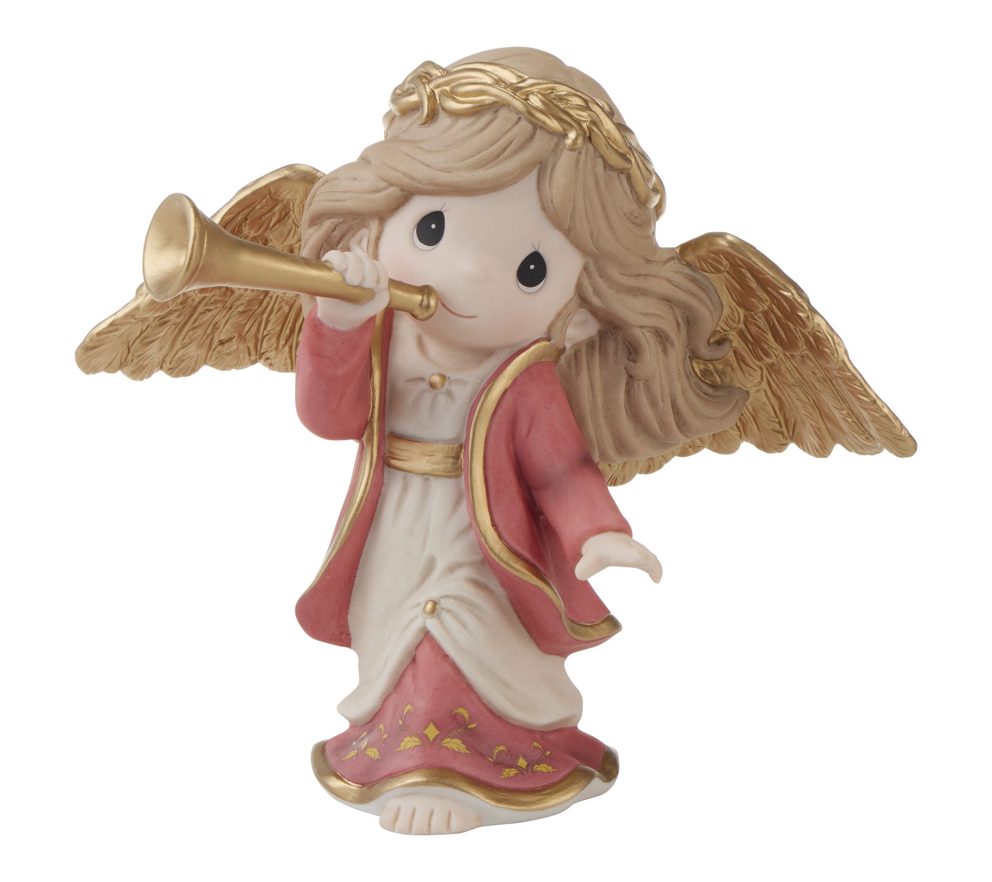 Precious Moments Bringing Good News Annual Angel Figurine - QVC.com