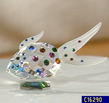 Austrian Crystal Rainbow Fish - QVC.com