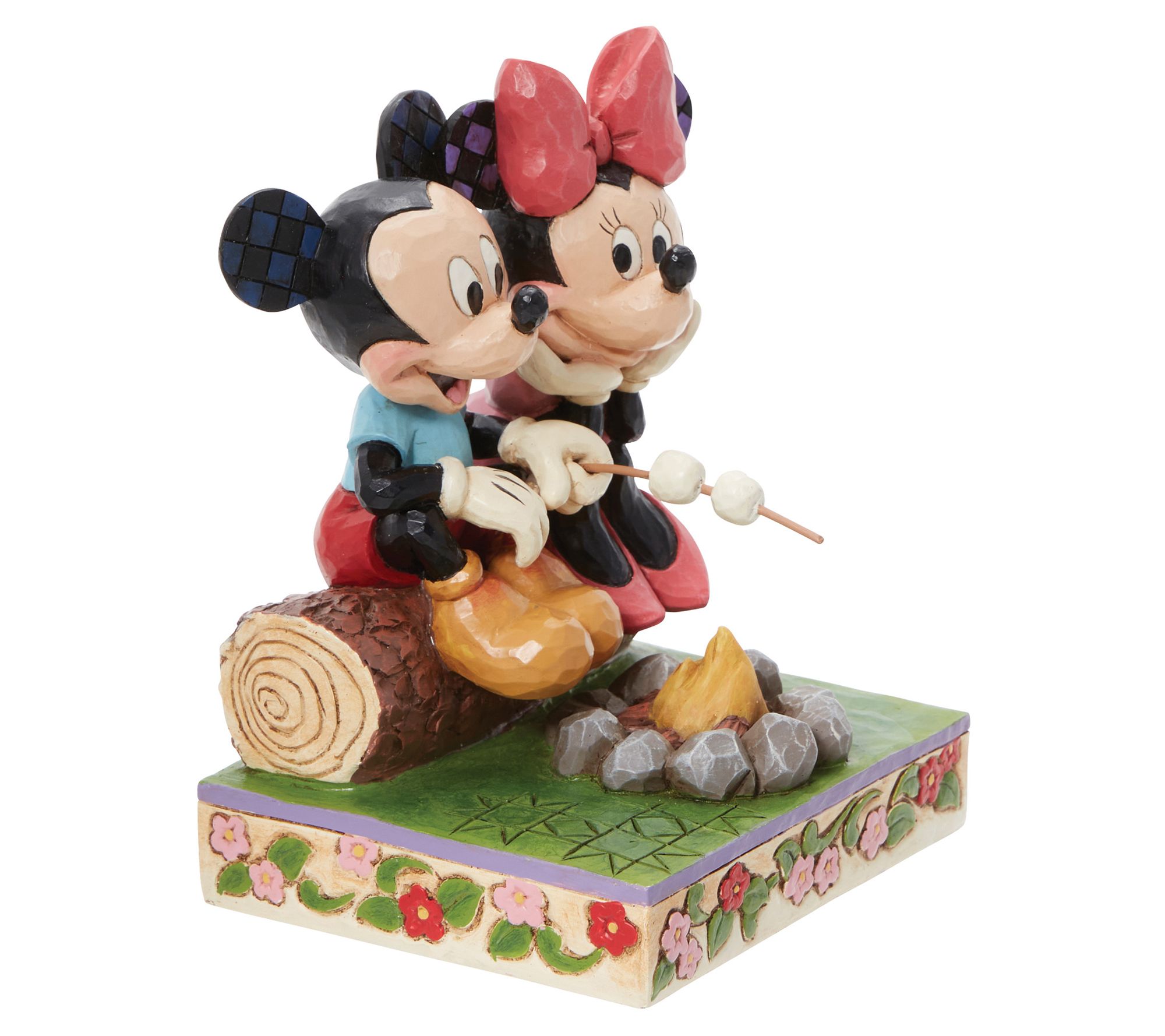 Disney Traditions Mickey & Minnie Campfire - QVC.com