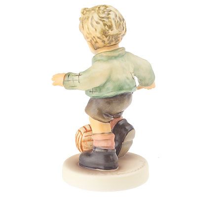 M.I. Hummel "Fancy Footwork" Figurine with 2006 Backstamp - QVC.com