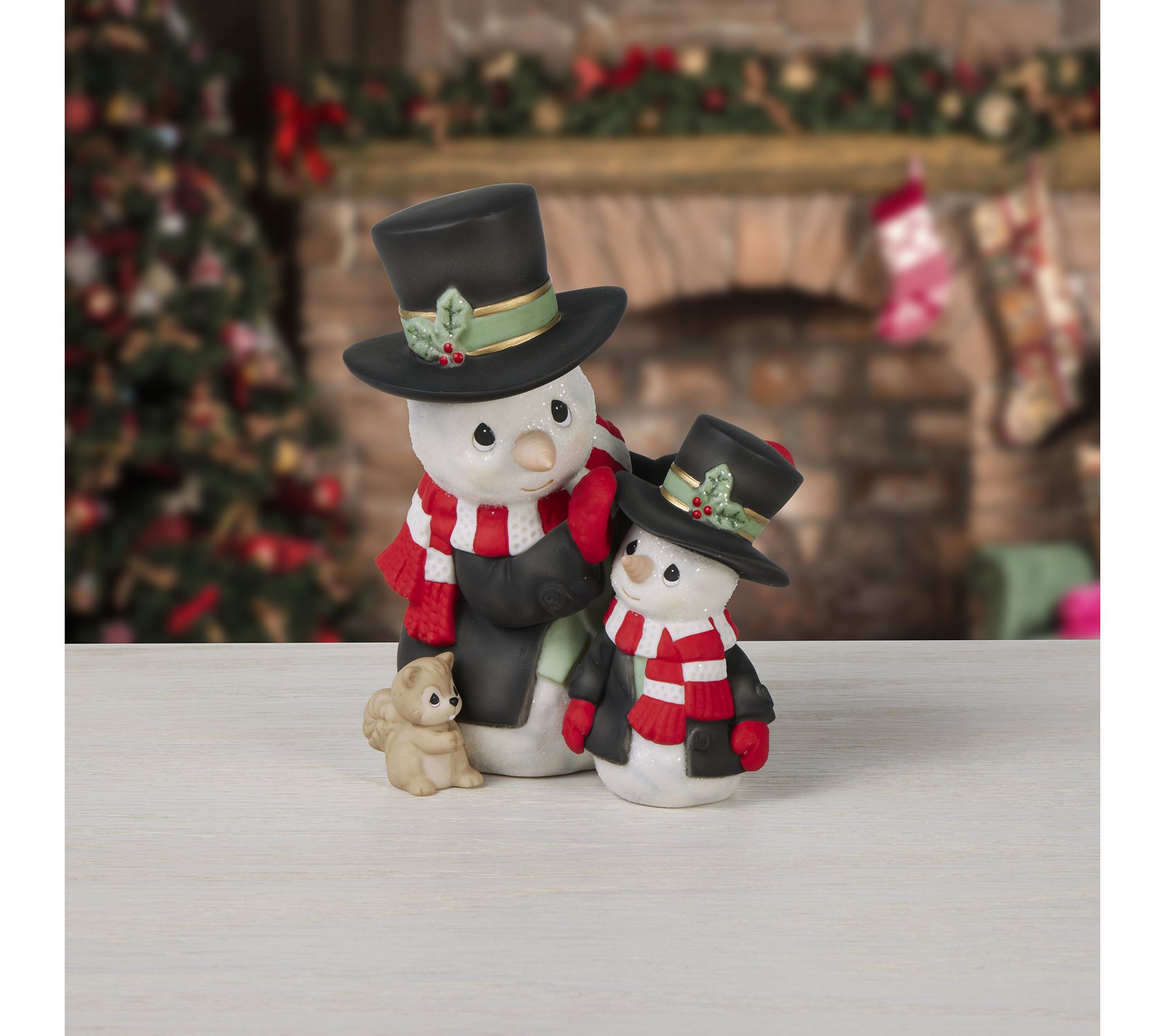 Precious Moments You Bring Warmth Annual Snowman Figurine - QVC.com