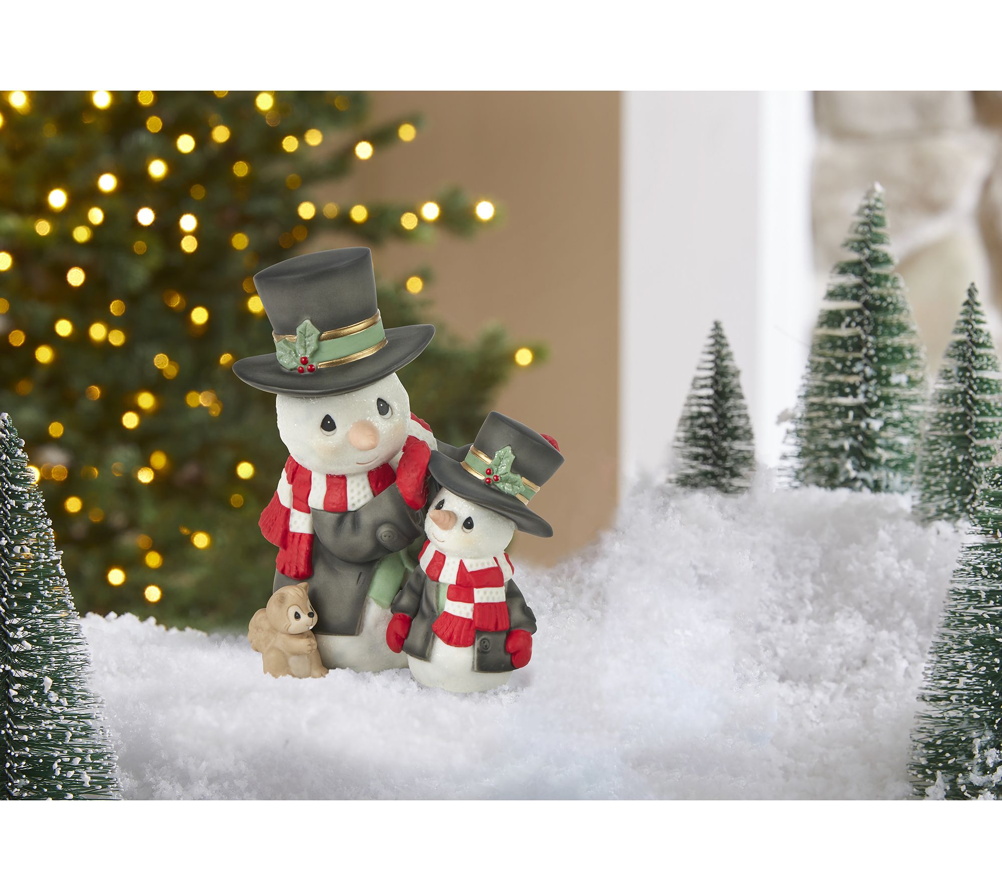 Precious Moments You Bring Warmth Annual Snowman Figurine - QVC.com