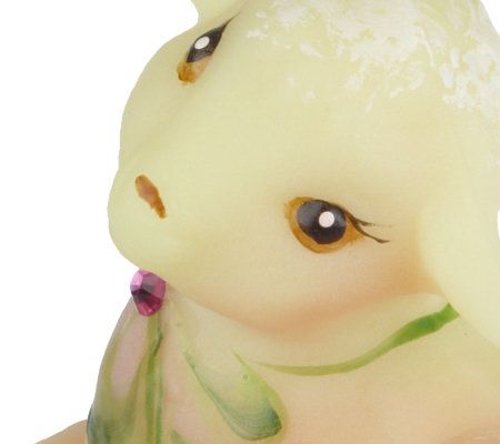 Fenton Art Glass Hand Painted Burmese Lamb Figurine - QVC.com