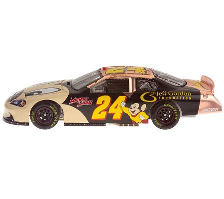Jeff Gordon #24 2006 Mighty Mouse Brushed Copper 1:24 Scale Car - QVC.com