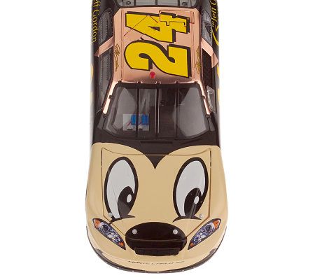 Jeff Gordon #24 2006 Mighty Mouse Brushed Copper 1:24 Scale Car - QVC.com