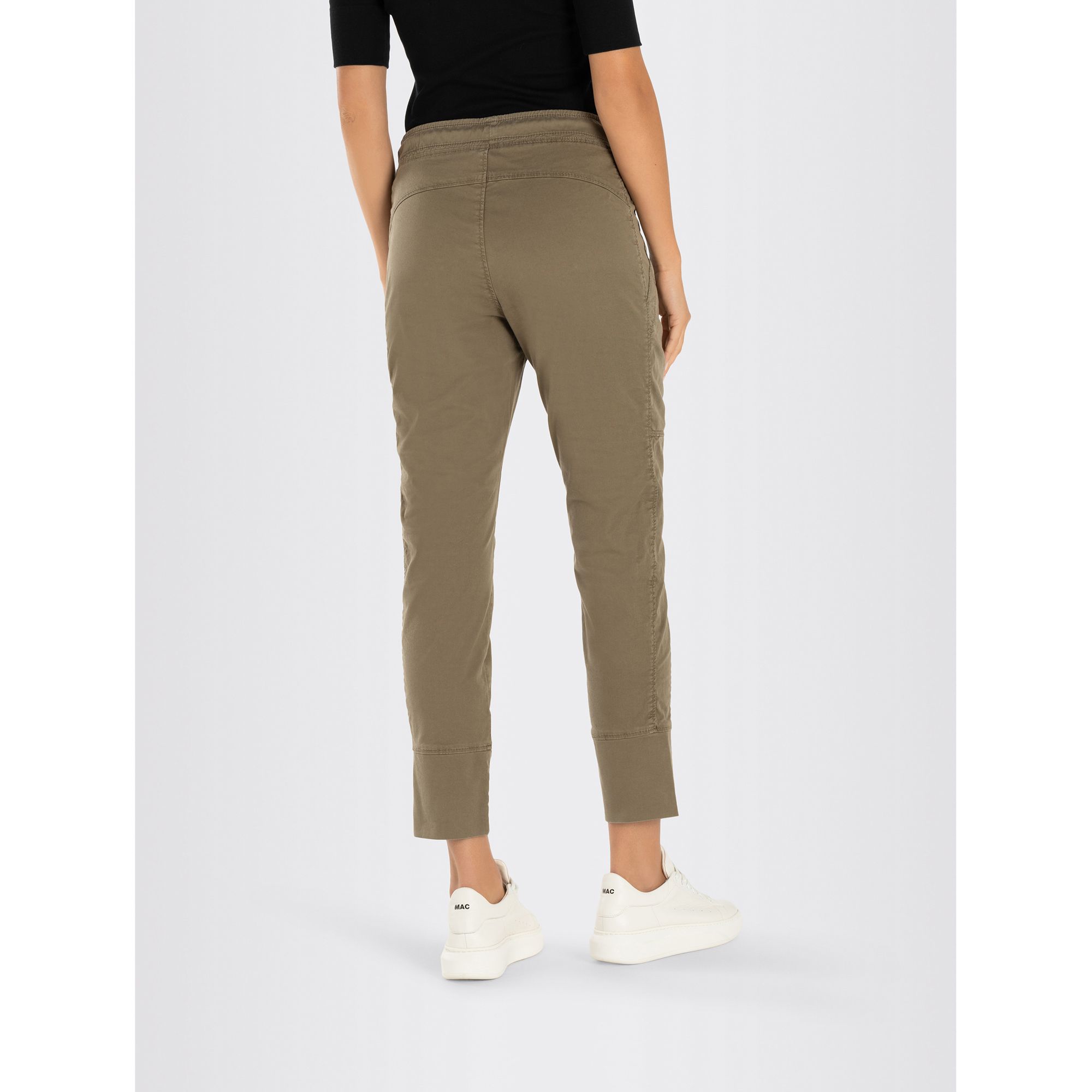 MAC Hose FUTURE 2.08 casual Bund mit Kordelzug Reißverschluß-Detail ...