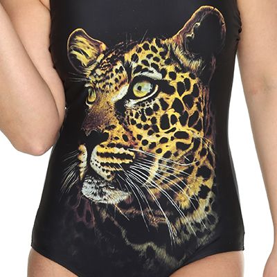 PARADISIO BADEMODE Badeanzug Softcups breite Träger Leodruck - QVC.de