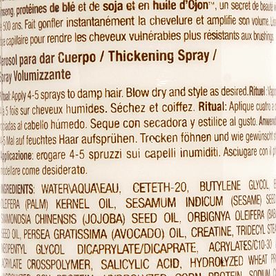 OJON VOLUME ADVANCE Thickening Spray 125ml - QVC.de