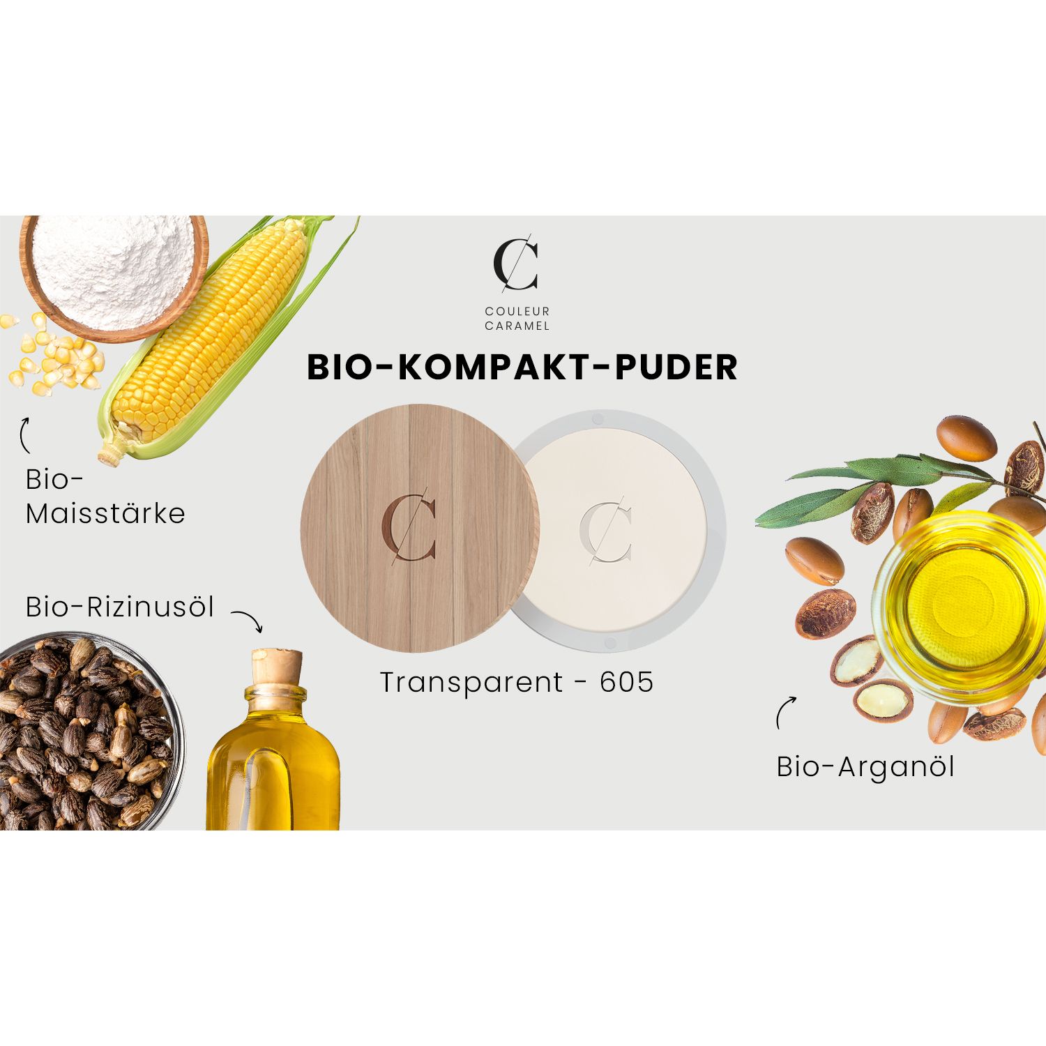 COULEUR CARAMEL Kompaktpuder 7,5g - QVC.de